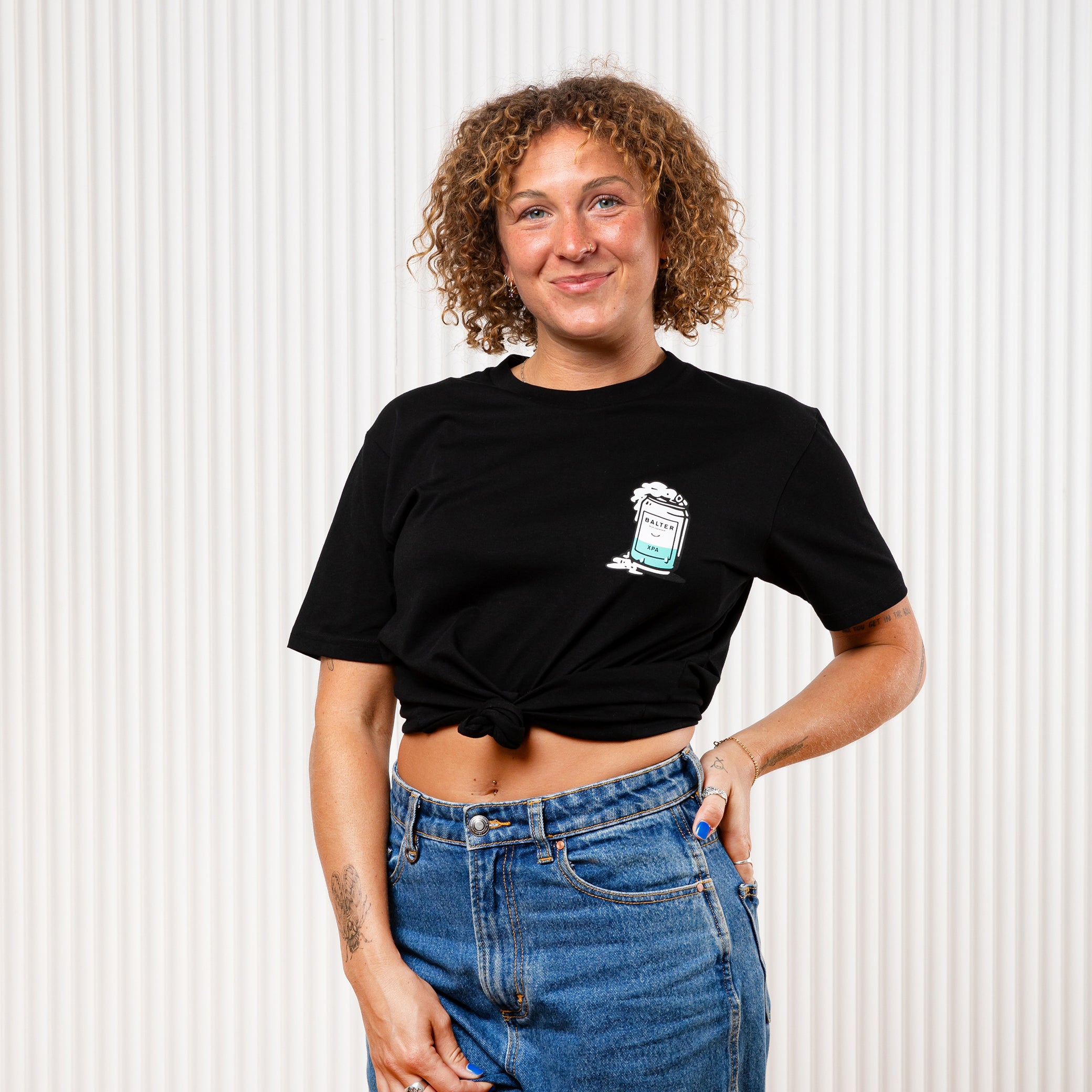 Deconstructed Can Tee - Black - Balter Brewing Company