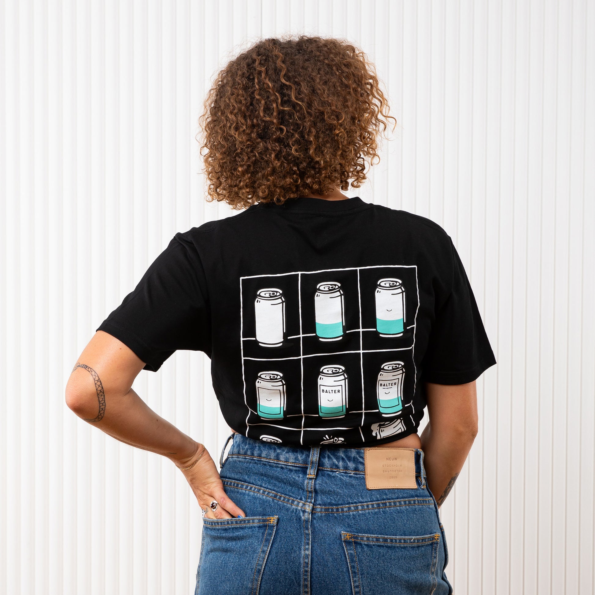 Deconstructed Can Tee - Black - Balter Brewing Company